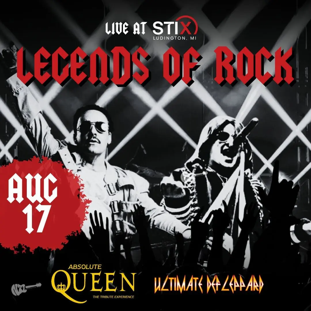 Legends of Rock: Tributes to Queen and Def Leppard | STIX LUDINGTON