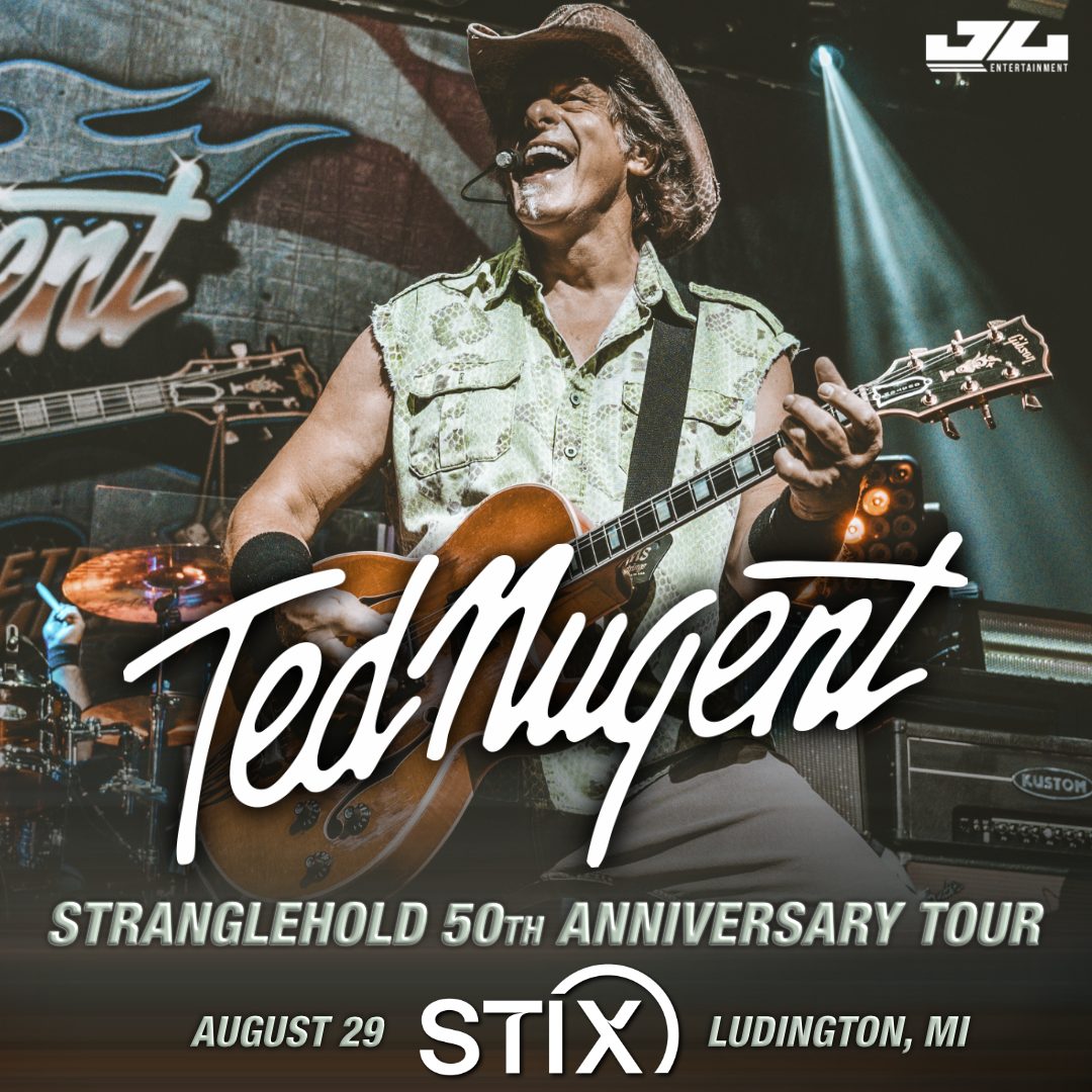 Ted Nugent - Stranglehold 50th Anniversary Tour | STIX LUDINGTON